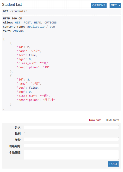 Django Rest Framework Naqin
